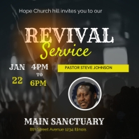 weekly service flyer poster template | PosterMyWall