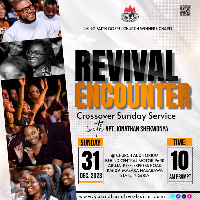 SUNDAY SERVICE FLYER TEMPLATE | PosterMyWall