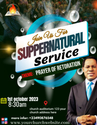 compassion Sunday flyer template | PosterMyWall