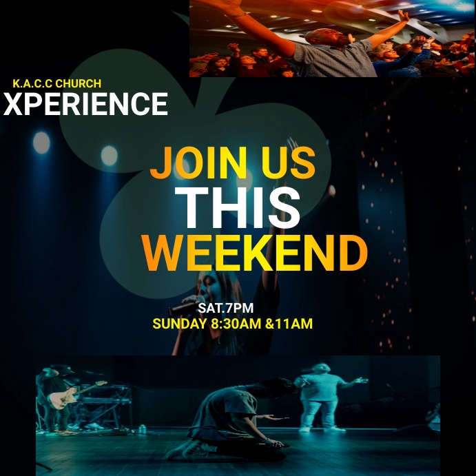 SUNDAY SERVICE INVITATIONFLYER POSTER TEMPLAT Template | PosterMyWall