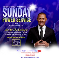 Sunday Service Park And Praise Flyer Template | PosterMyWall
