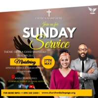 church service poster Template | PosterMyWall