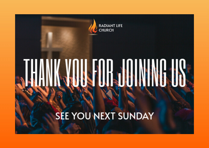 Sunday service poster Template | PosterMyWall