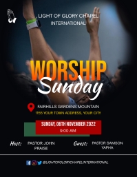 sunday service Template | PosterMyWall
