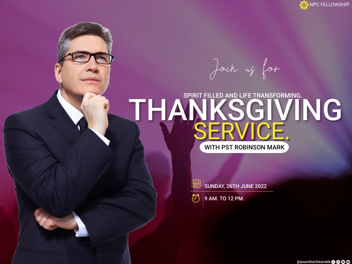 Sunday service poster Template | PosterMyWall