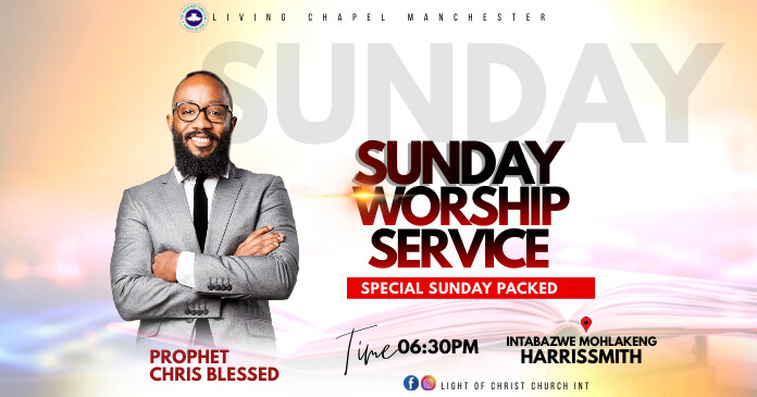 Sunday service template | PosterMyWall