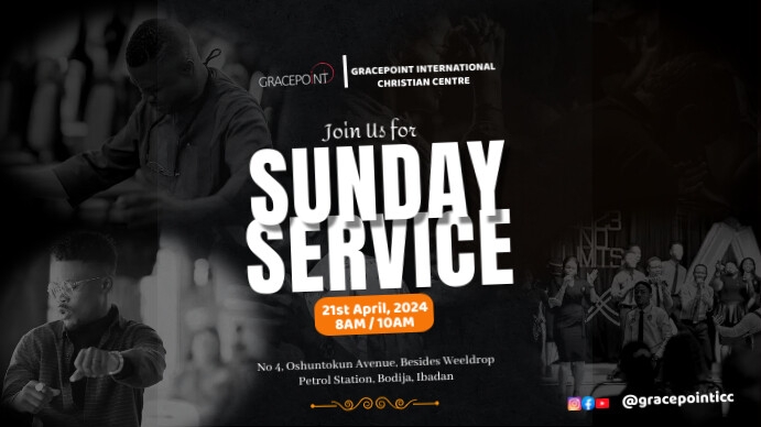 Sunday Services Template | PosterMyWall