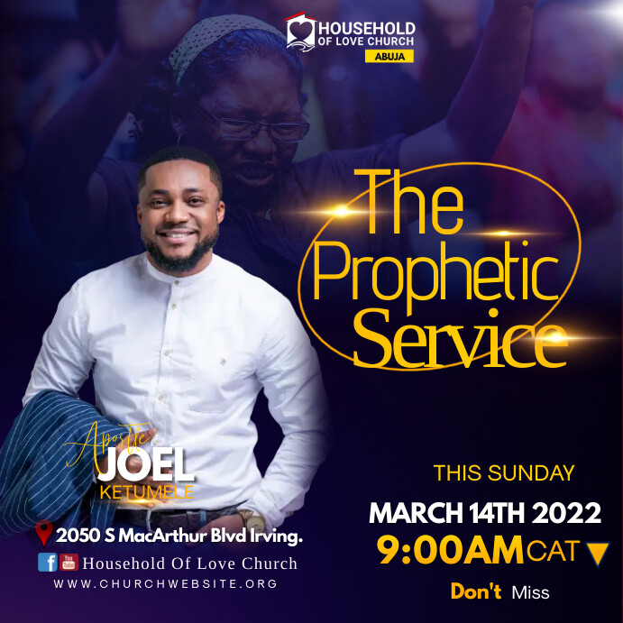 Modèle sunday services | PosterMyWall