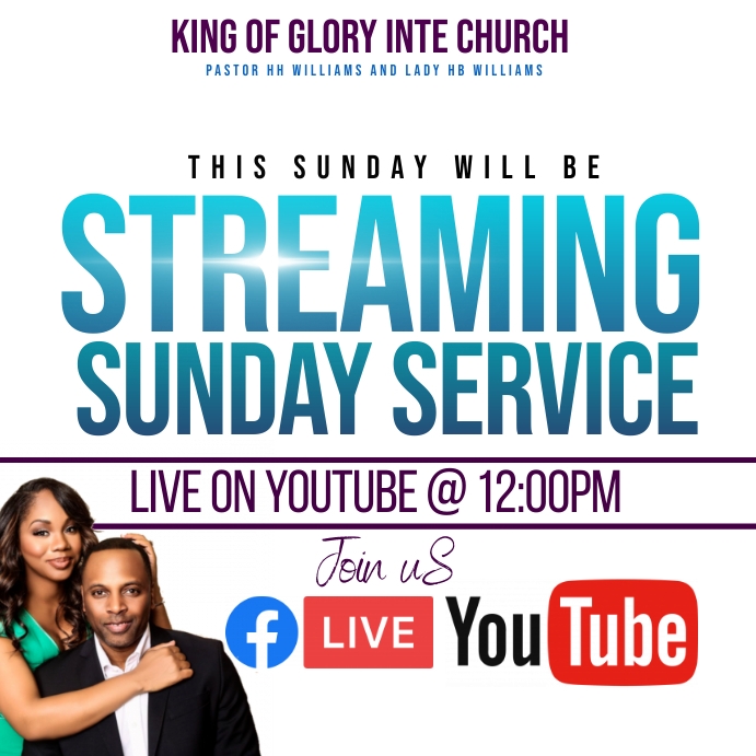 Copy of Sunday streaming | PosterMyWall