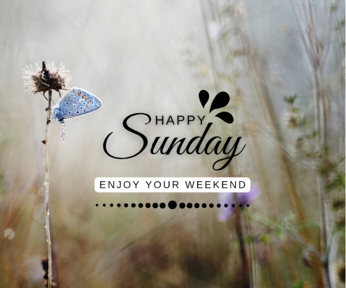 Sunday template | PosterMyWall