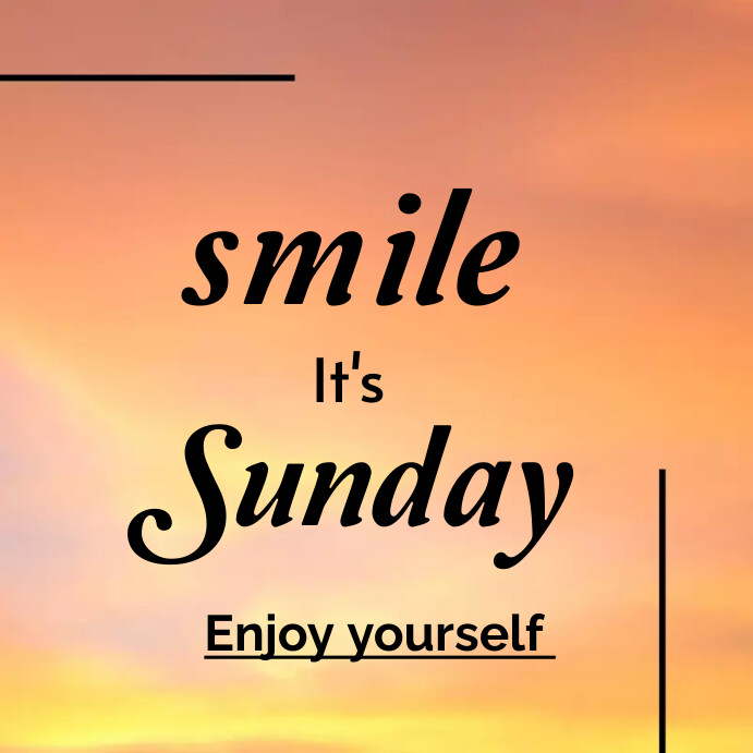 Sunday template online greating card | PosterMyWall