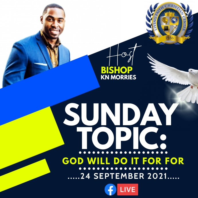 Sunday topic Template | PosterMyWall
