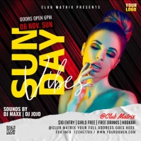 Sunday night vibes Template | PosterMyWall