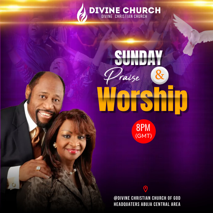 SUNDAY WORSHIP DESIGN TEMPLATE | PosterMyWall