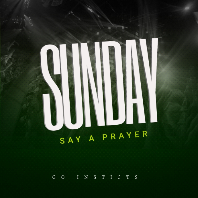 Pamflet Ibadah Minggu Templat | PosterMyWall