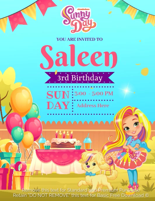 Sunny Day Template | PosterMyWall