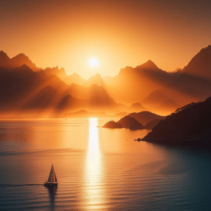 Sunrise Template | PosterMyWall