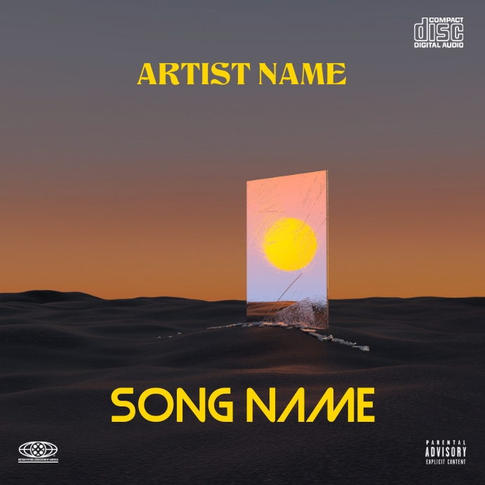 sunset album cover Template | PosterMyWall