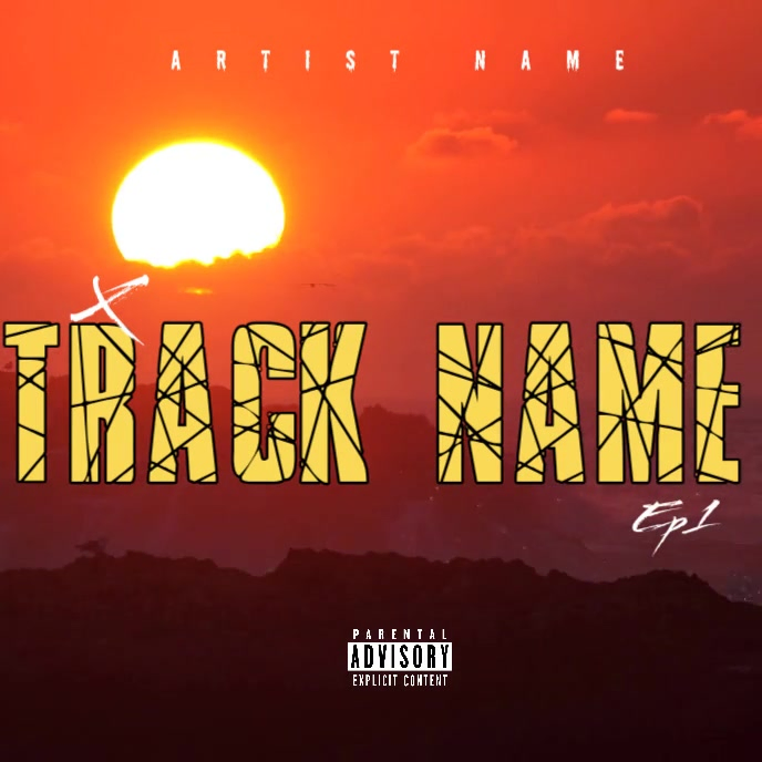 Sunset Album Cover Template | PosterMyWall