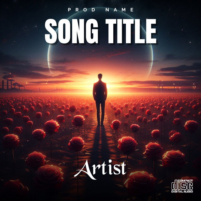 Sunset Album Cover Template | PosterMyWall