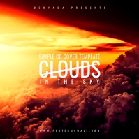 Pink Cloud CD Cover Music Template | PosterMyWall