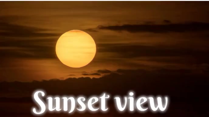 Copy of Sunset | PosterMyWall