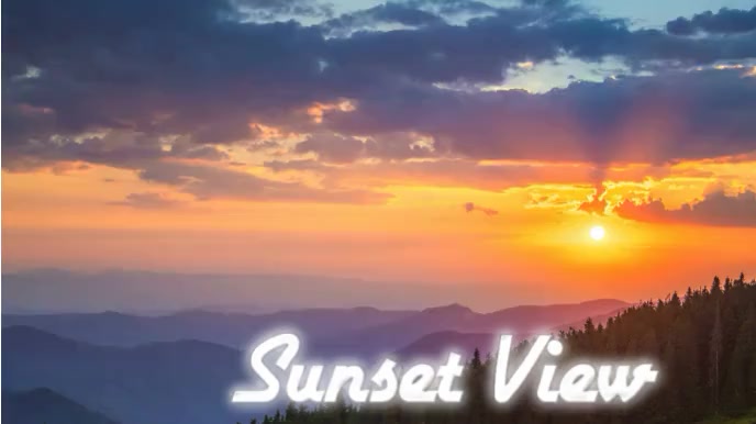 Sunset Template | PosterMyWall