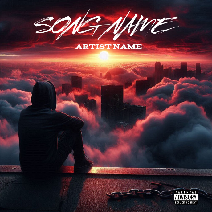 Sunset Mixtape Cover Album Cover Template | PosterMyWall