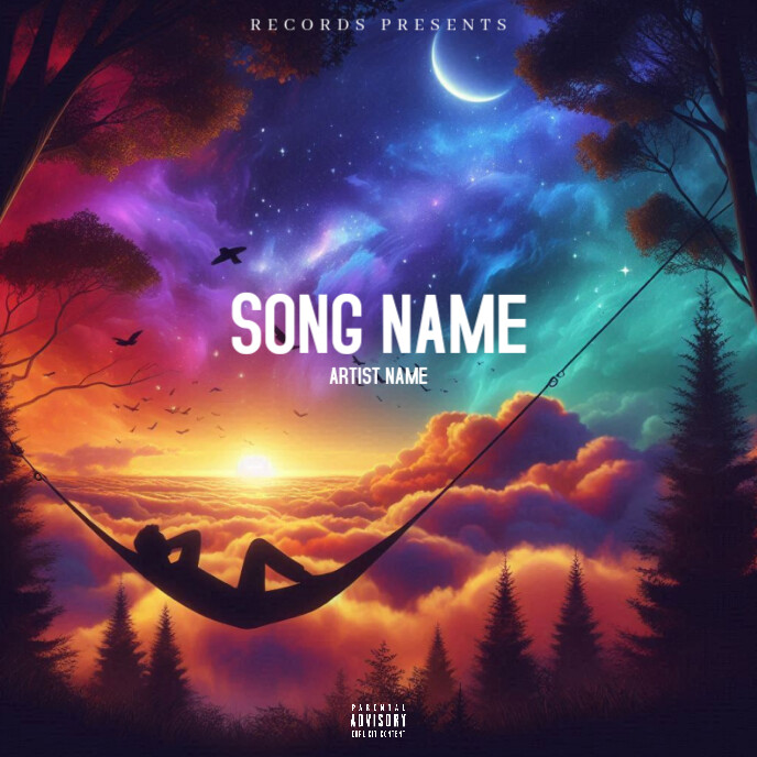 Plantilla de Sunset mixtape cover | PosterMyWall