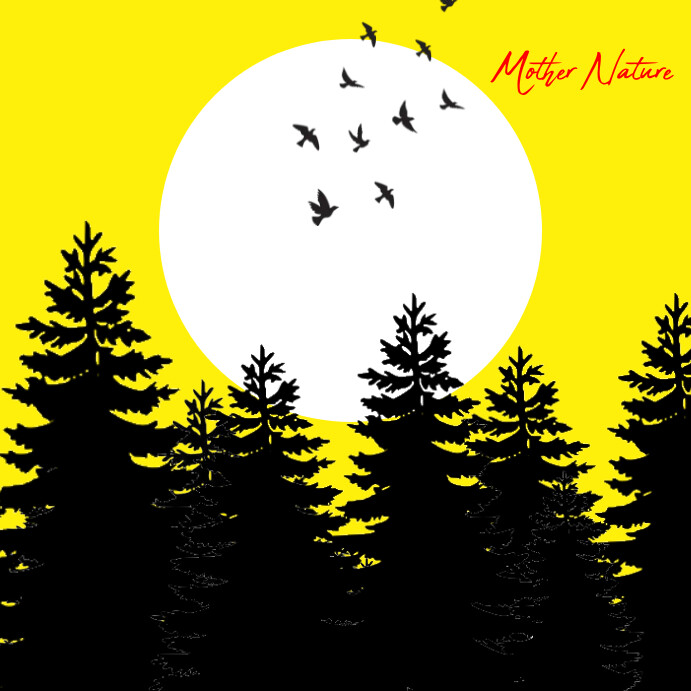 Sunset Nature poster Template | PosterMyWall