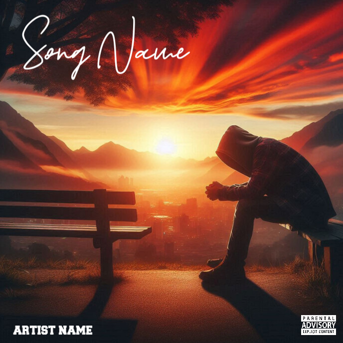 Copy of Sunset Song Mixtape Album Cover Art Album Cover | PosterMyWall