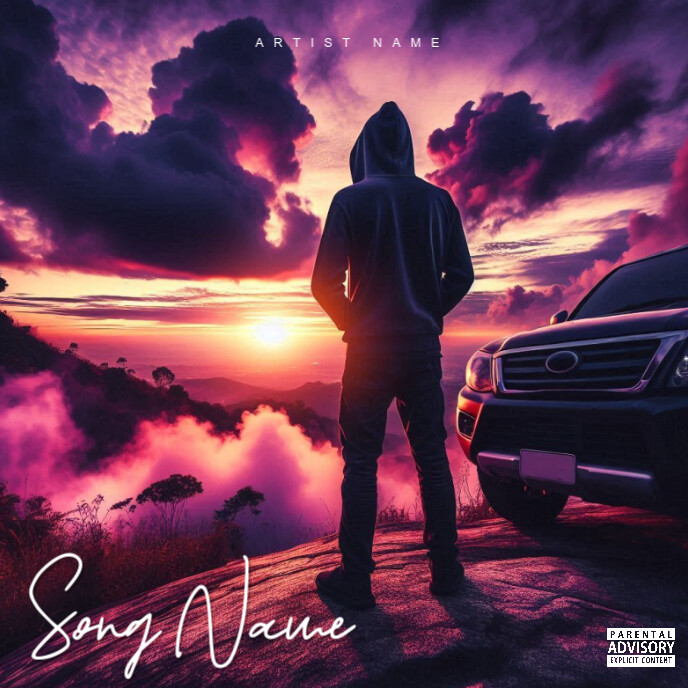 Sunset Song Mixtape Album Cover Art Album Cover Template | PosterMyWall