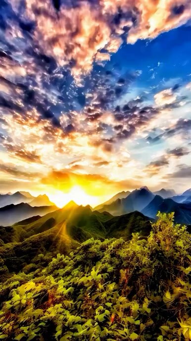 sunset trees grass background video Template | PosterMyWall