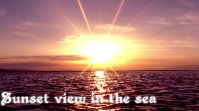 Sunset view Template | PosterMyWall