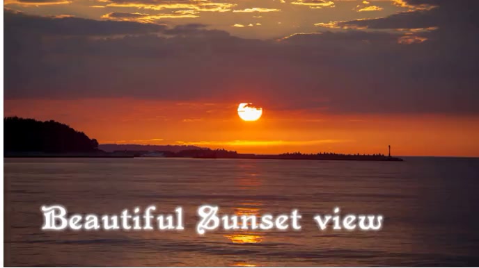 Plantilla de Sunset view | PosterMyWall