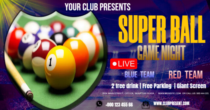 Super Ball Ads Template | PosterMyWall