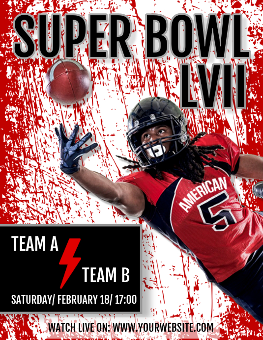 Copy of Super Bowl, Rugby | PosterMyWall