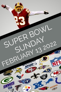 2022 super bowl poster template | PosterMyWall
