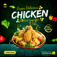 Chicken Menu Ads Template | PosterMyWall