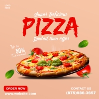 Delicious Pizza Menu Template | PosterMyWall