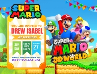 Super Mario Template | PosterMyWall