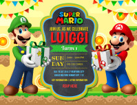 Super Mario Template | PosterMyWall