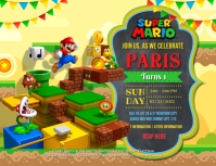 Super Mario Template | PosterMyWall