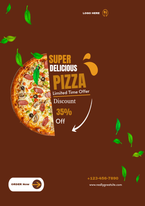 Super pizza discount Template | PosterMyWall