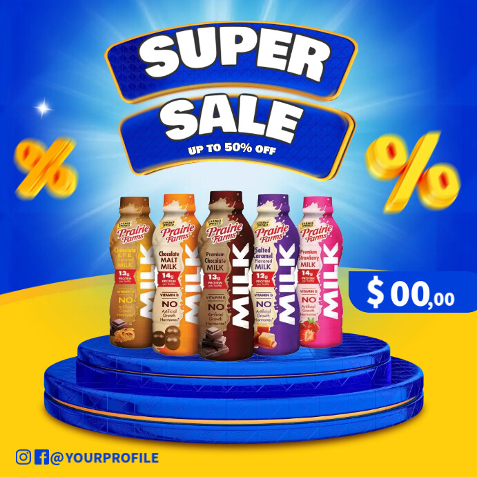 Copy of Super Sale Ads | PosterMyWall