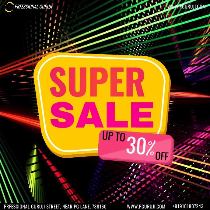 super sale Template | PosterMyWall