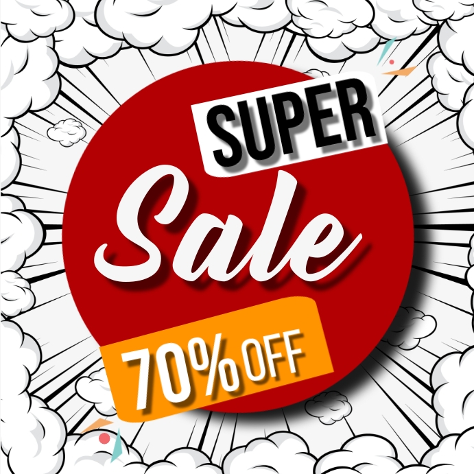 Super sale Template | PosterMyWall