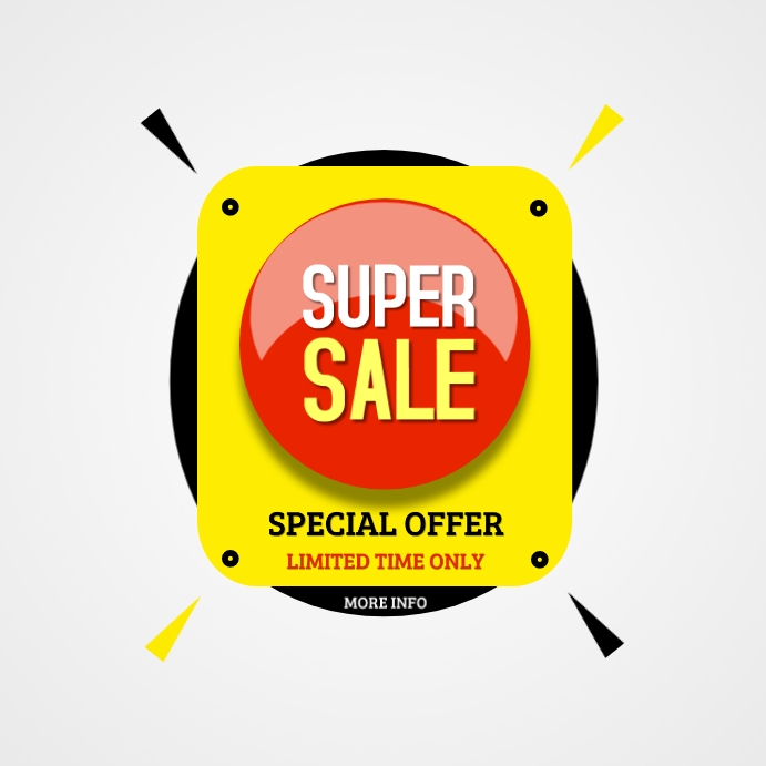 Copy of Super Sale | PosterMyWall