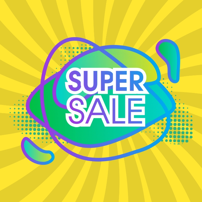 Super Sale Poster Template | PosterMyWall