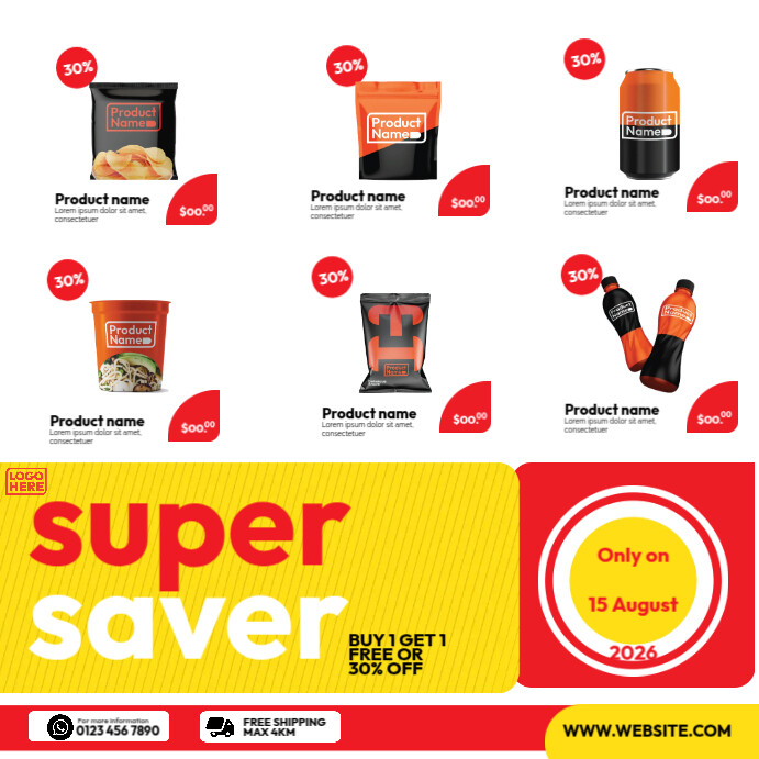Copy Of Super Saver Ads PosterMyWall Copy Of Super Saver Ads PosterMyWall